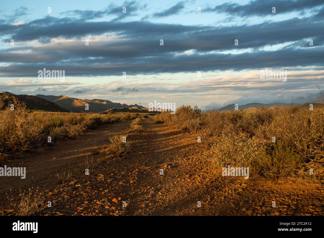 Gravel roads on the farm Sandrivier called Seweweeks Poort accomodation ...