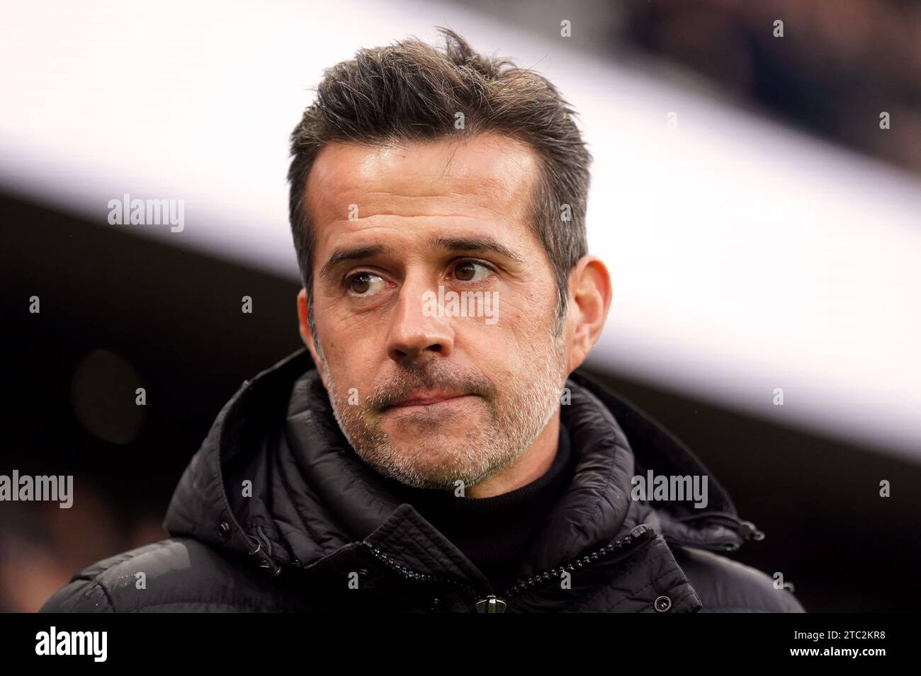 Fulham manager Marco Silva during the Premier League match at Craven ...