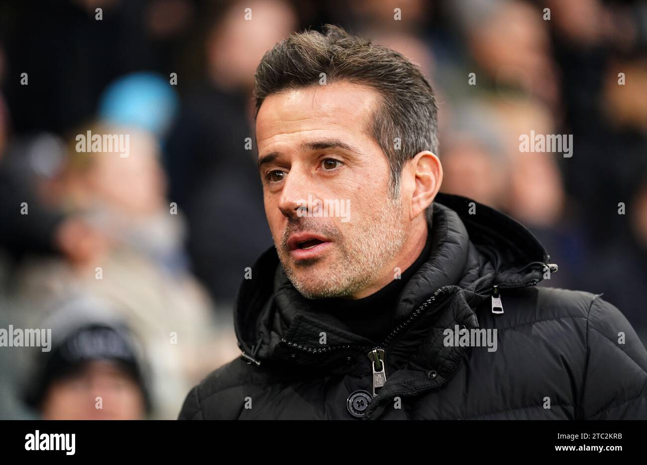 Fulham manager Marco Silva during the Premier League match at Craven ...