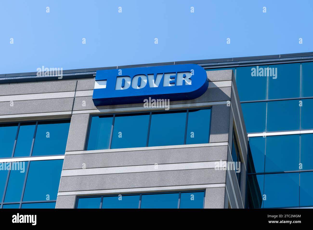 Dover headquarters in Downers Grove, Illinois, USA Stock Photo - Alamy
