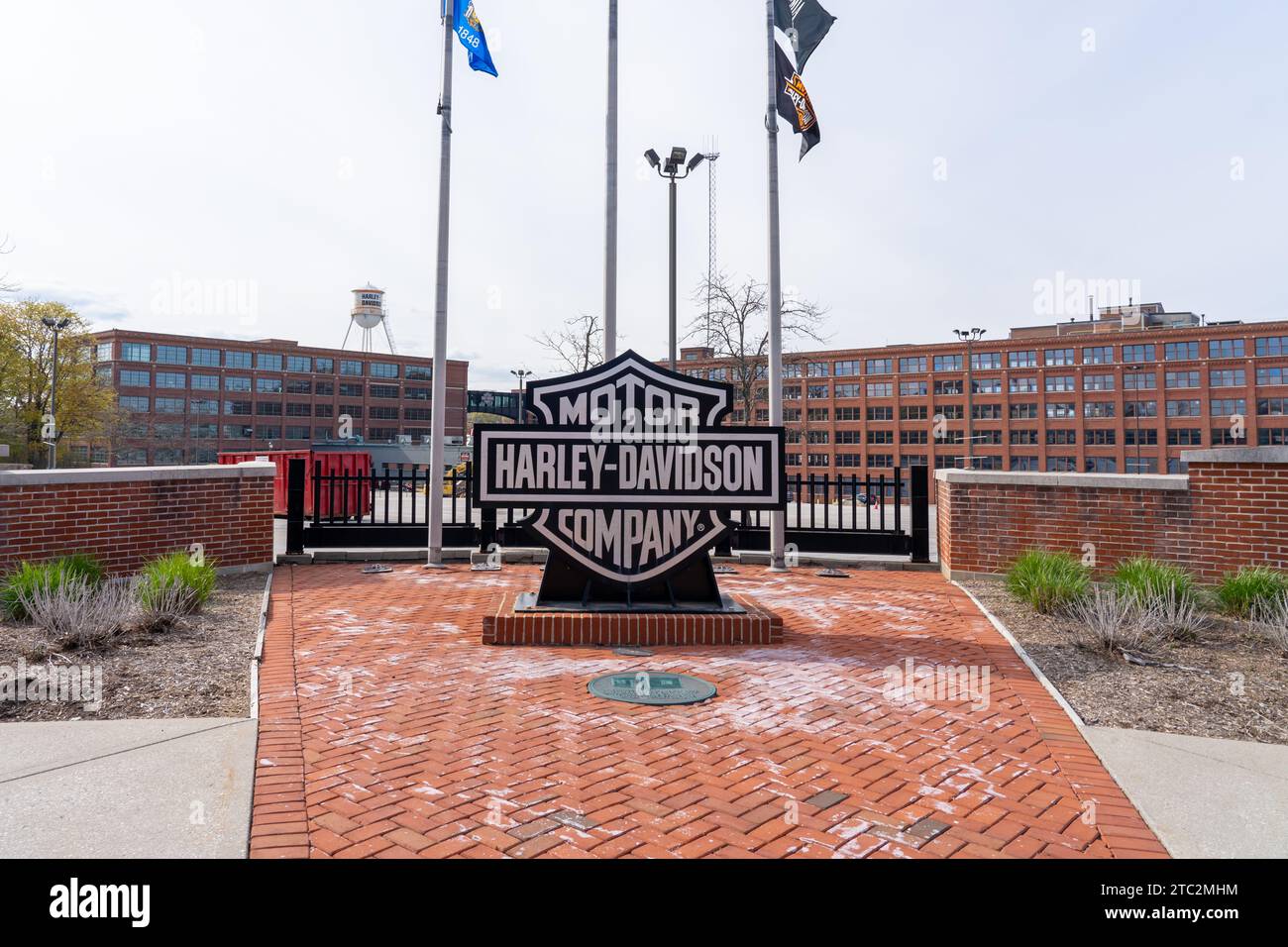Harley-Davidson headquarters in Milwaukee, Wisconsin, USA Stock Photo ...