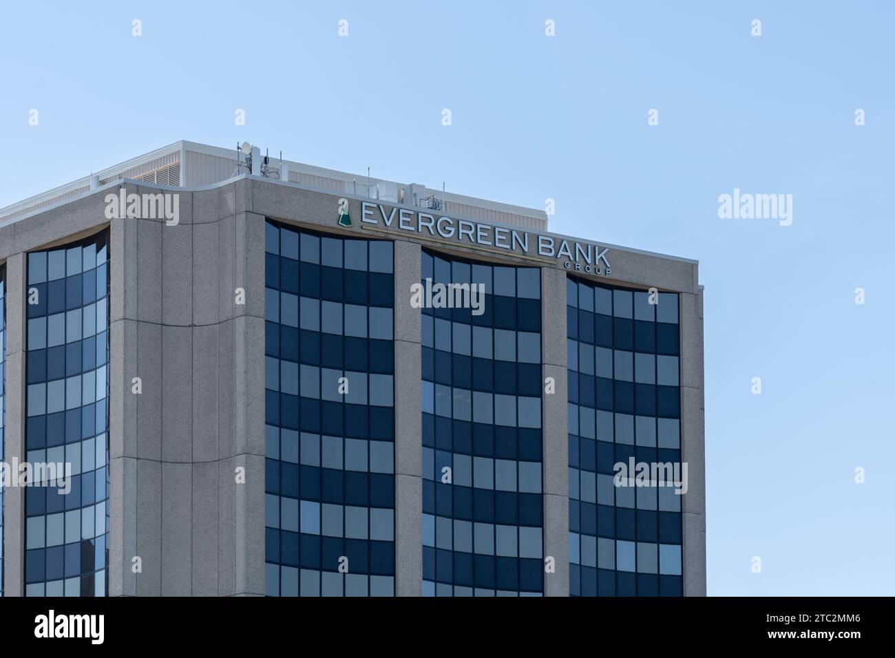 Evergreen Bank Group headquarters in Oak Brook, IL, USA Stock Photo - Alamy