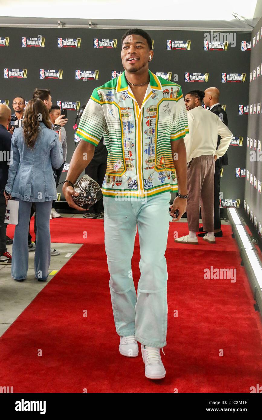 Las Vegas, NV, USA. 9th Dec, 2023. Rui Hachimura arriving at the NBA In ...