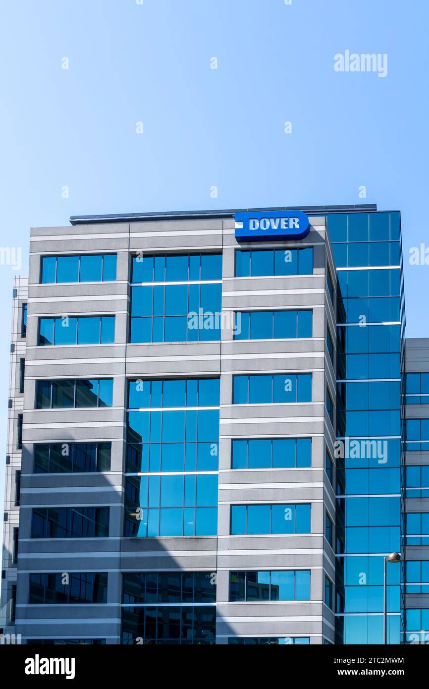 Dover headquarters in Downers Grove, Illinois, USA Stock Photo - Alamy