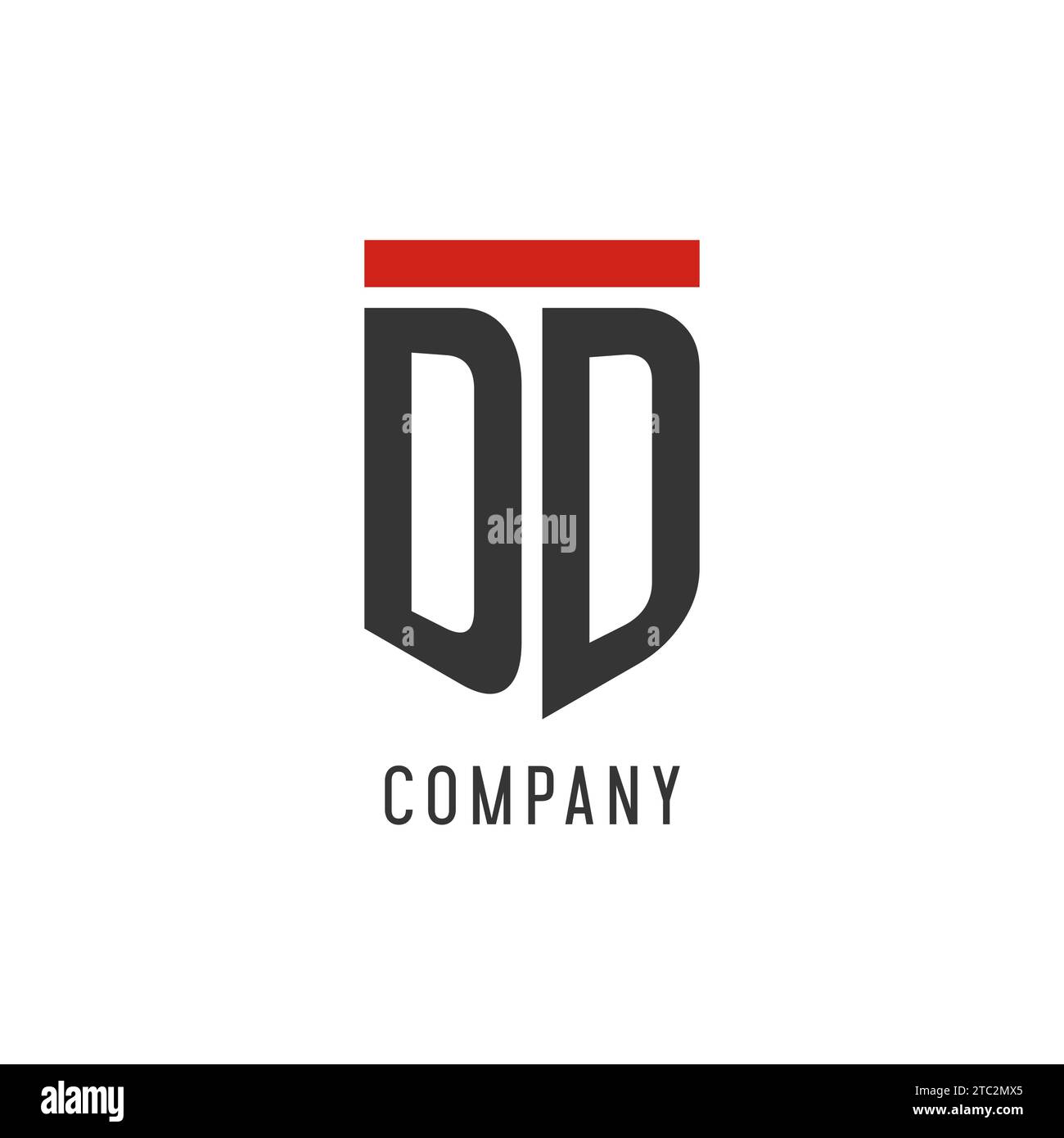 DD initial esport logo with simple shield design style vector graphic Stock Vector Image & Art ...