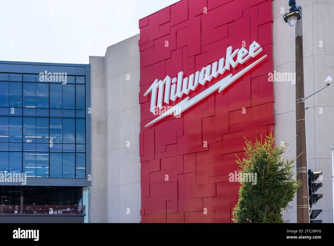 Milwaukee Electric Tool office building in Milwaukee, WI, USA, May 3 ...