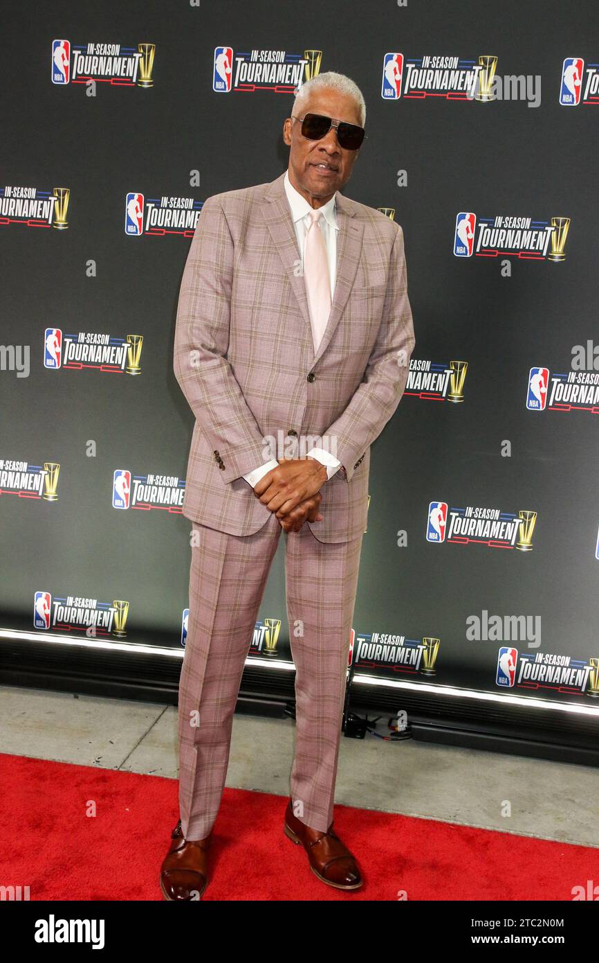 Las Vegas, NV, USA. 9th Dec, 2023. Julius Erving arriving at the NBA In ...
