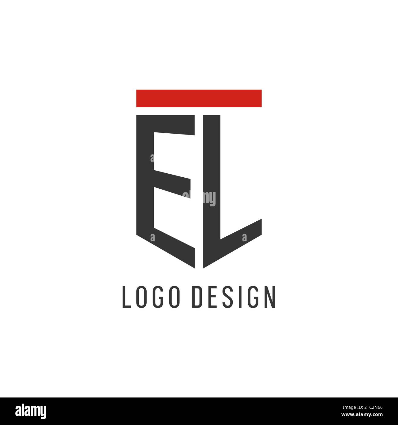 Initial letter el Cut Out Stock Images & Pictures - Alamy