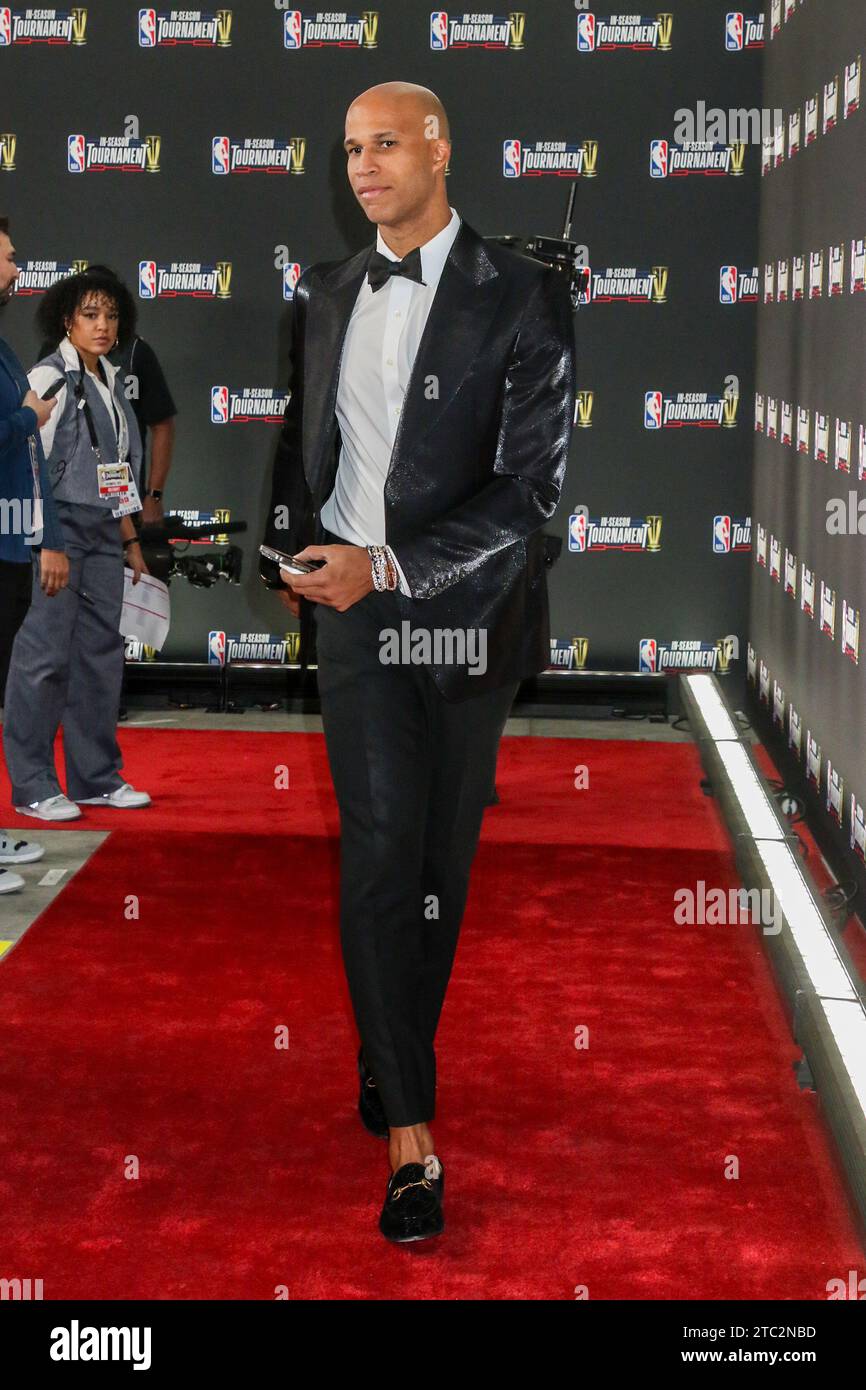 Las Vegas, NV, USA. 9th Dec, 2023. Richard Jefferson arriving at the ...