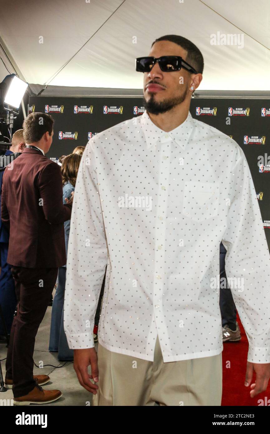Las Vegas, NV, USA. 9th Dec, 2023. Tyrese Haliburton arriving at the ...