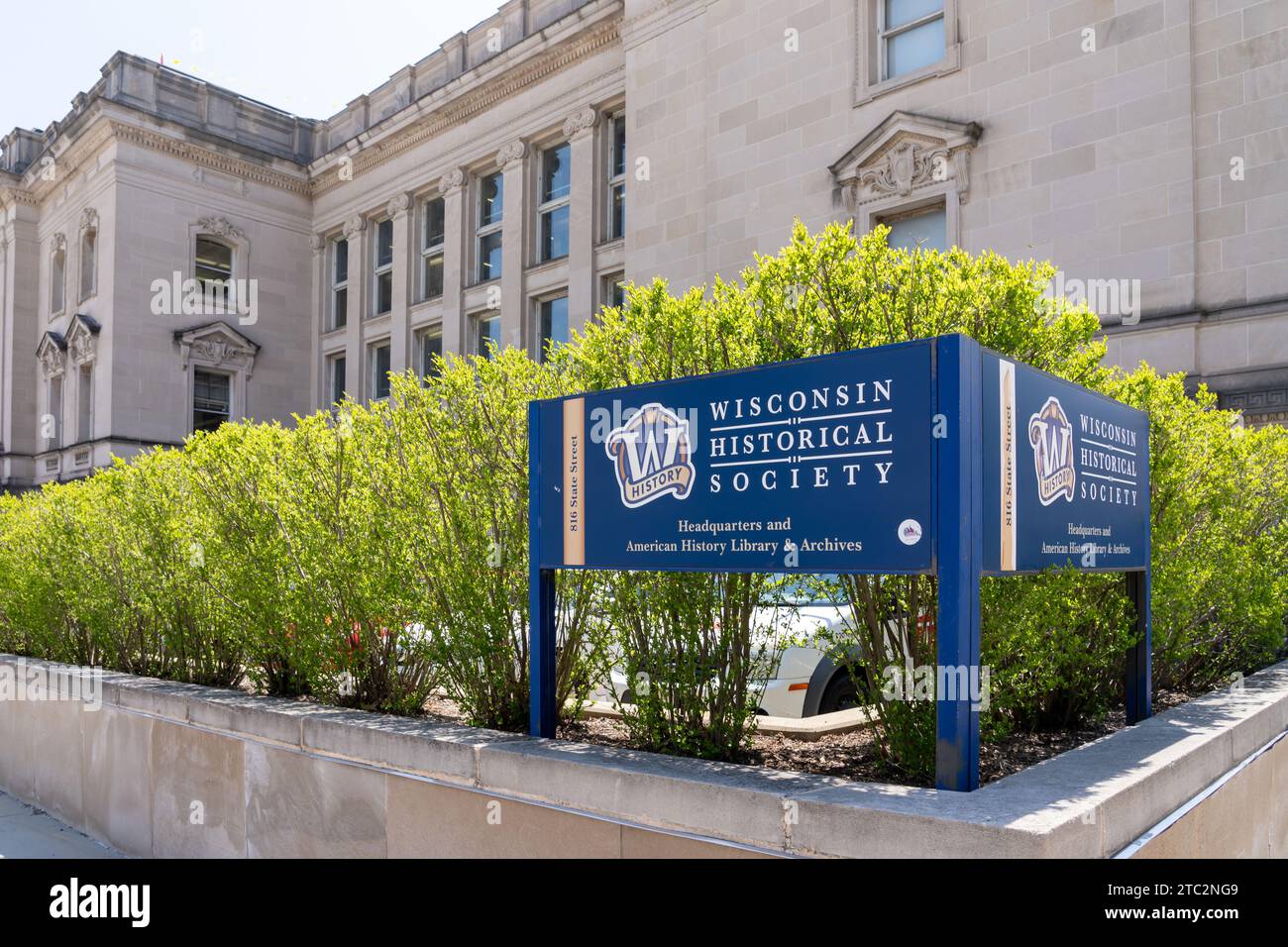 Wisconsin Historical Society building in Madison, WI, United States ...