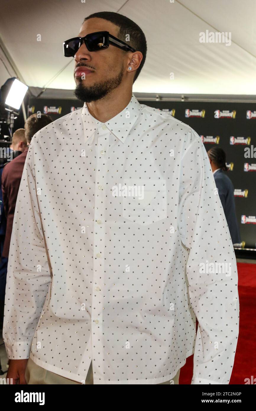 Las Vegas, NV, USA. 9th Dec, 2023. Tyrese Haliburton arriving at the ...