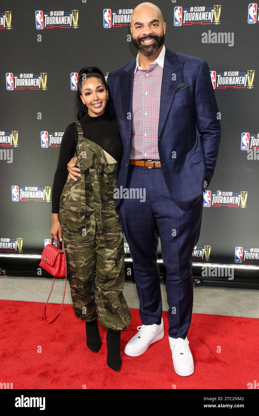 Las Vegas, NV, USA. 9th Dec, 2023. Carlos Boozer arriving at the NBA In ...