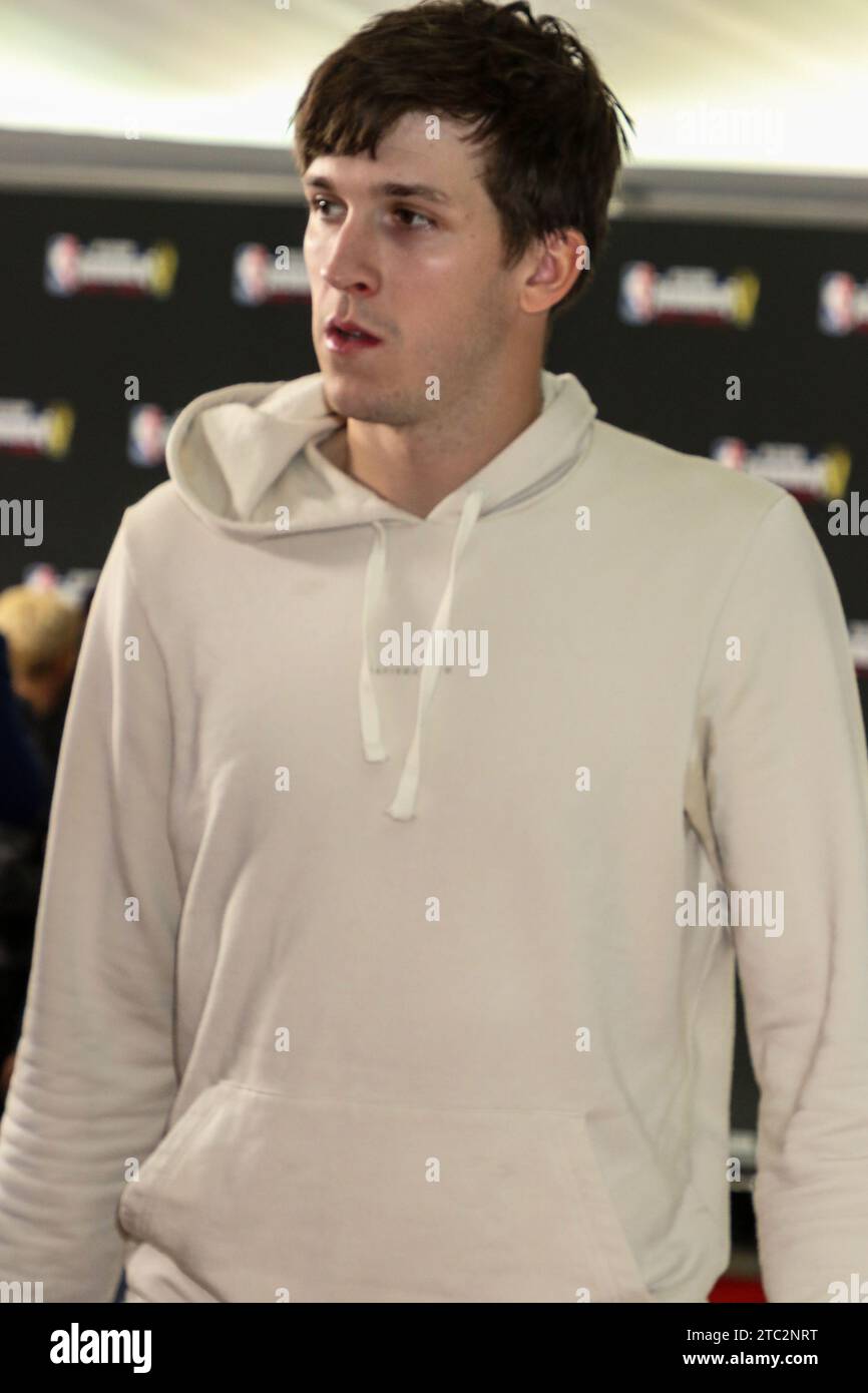 Las Vegas, NV, USA. 9th Dec, 2023. Austin Reaves arriving at the NBA In ...
