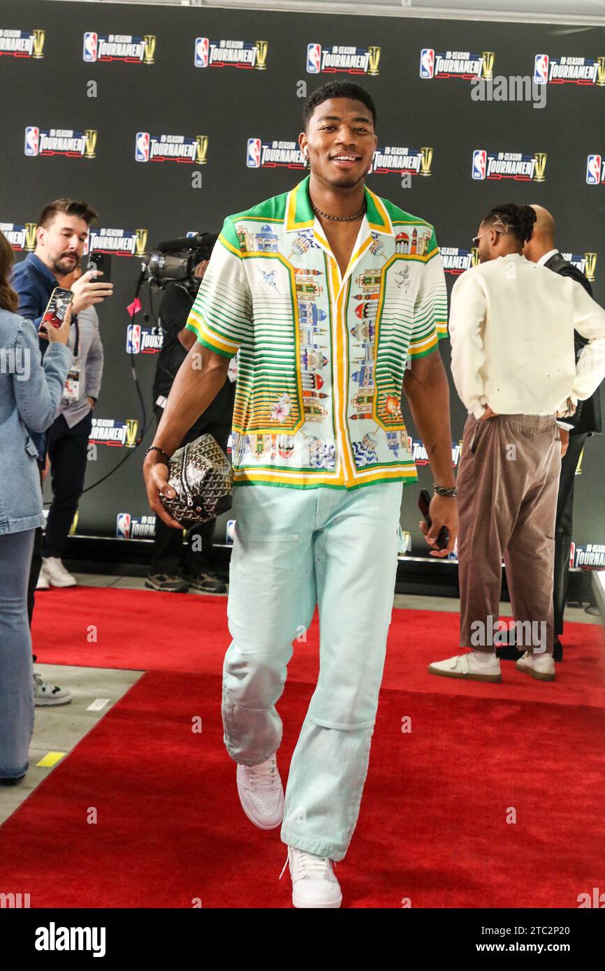 Las Vegas, NV, USA. 9th Dec, 2023. Rui Hachimura arriving at the NBA In ...