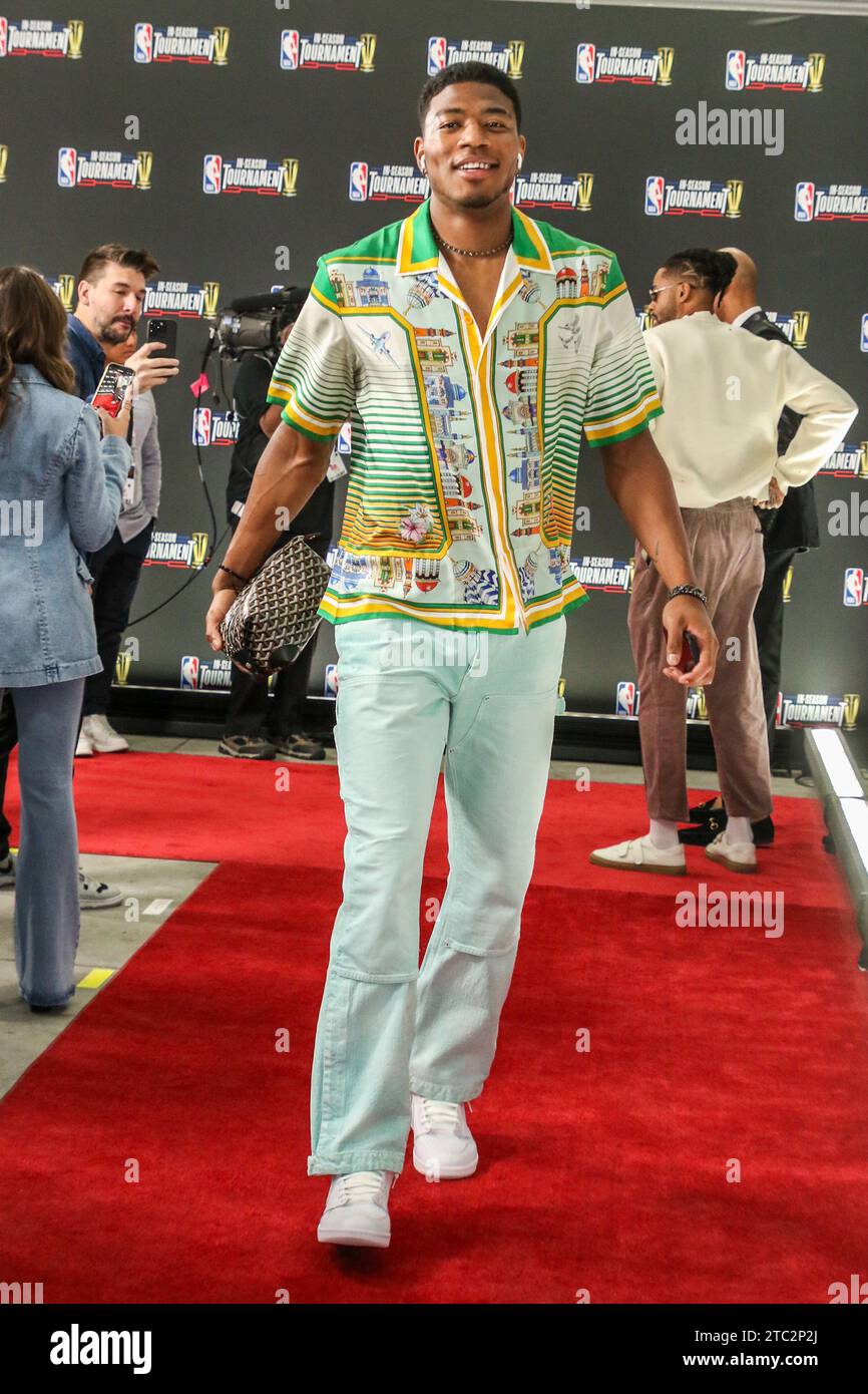Las Vegas, NV, USA. 9th Dec, 2023. Rui Hachimura arriving at the NBA In ...