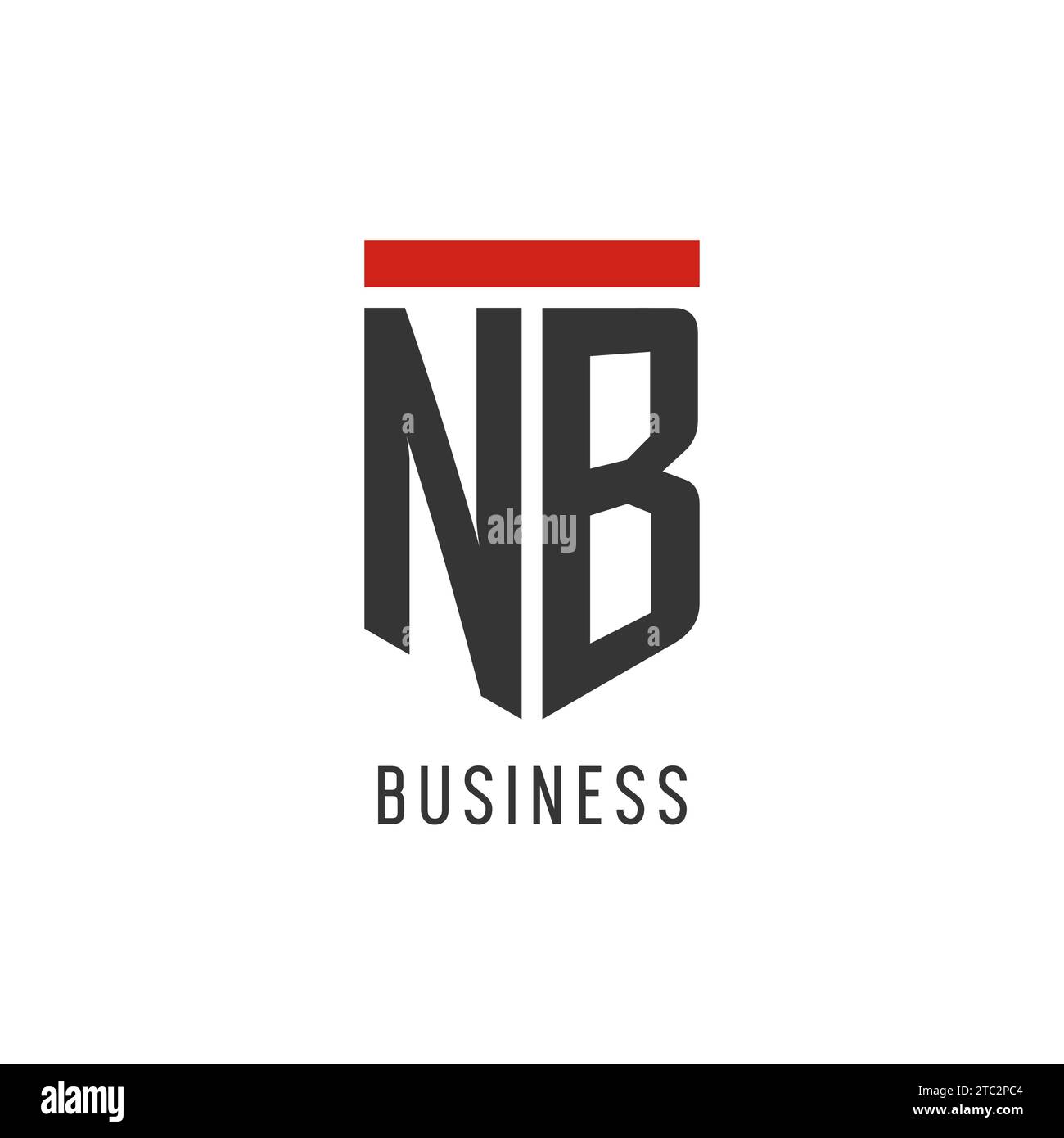 NB initial esport logo with simple shield design style vector graphic Stock Vector Image & Art ...