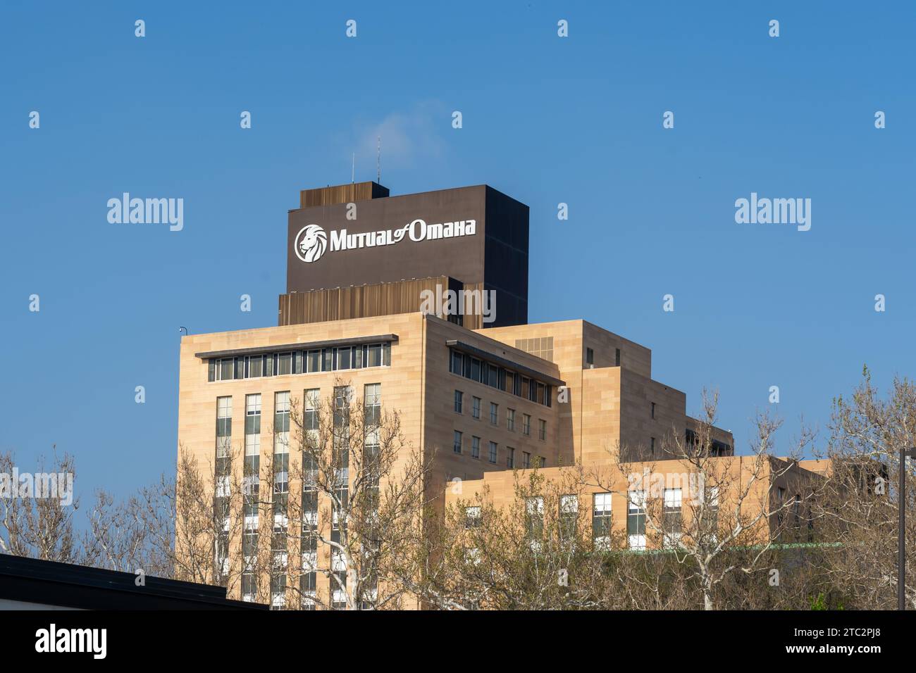 Mutual of Omaha Corporate headquarters in Omaha, NE, USA Stock Photo ...
