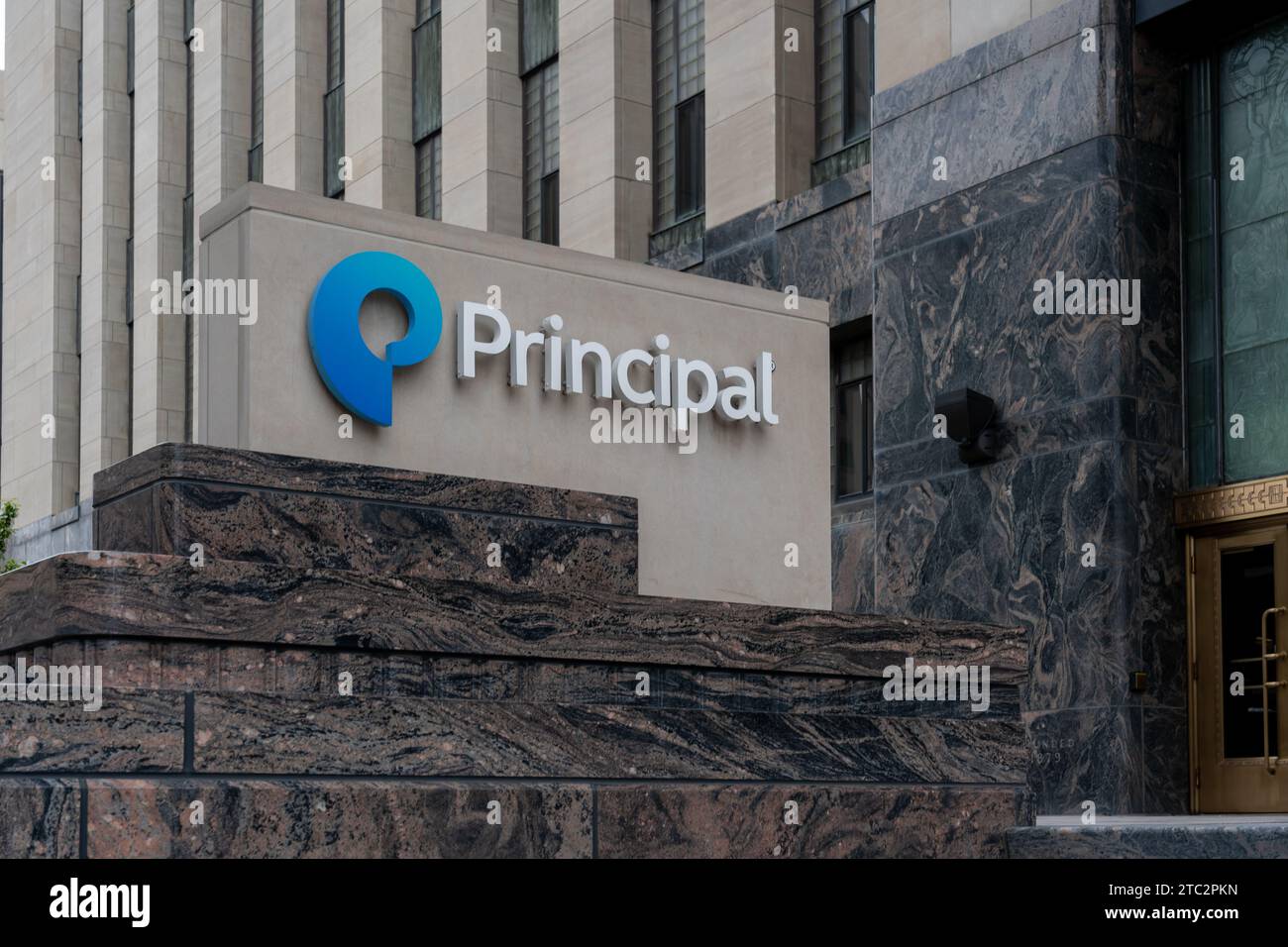 Principal Financial Group headquarters in Des Moines, Iowa, USA Stock ...