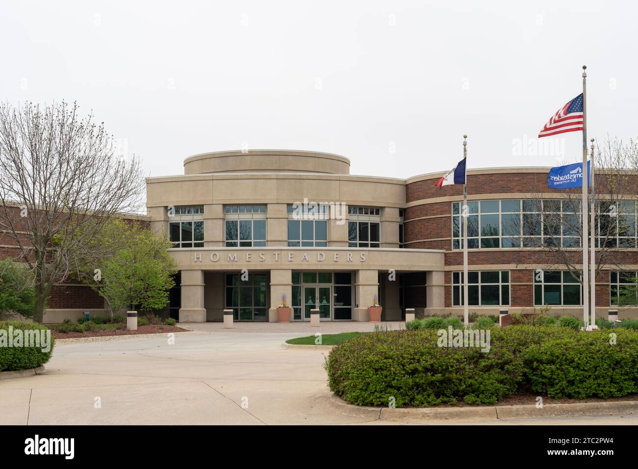 Homesteaders Life Company headquarters in West Des Moines, Iowa, USA ...
