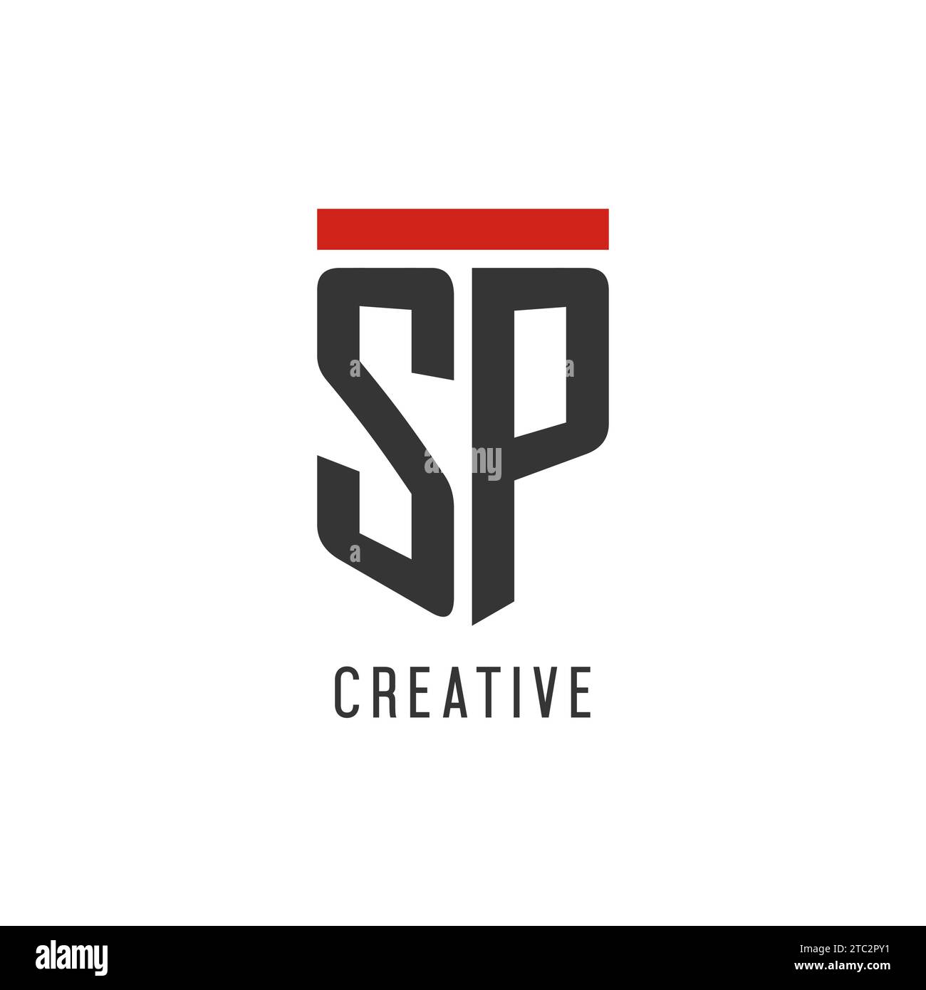 SP initial esport logo with simple shield design style vector graphic Stock Vector Image & Art ...