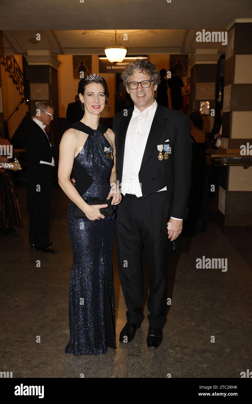 Bettina Bernadotte and husband Philipp Haug arrive at the Nobel Prize ...