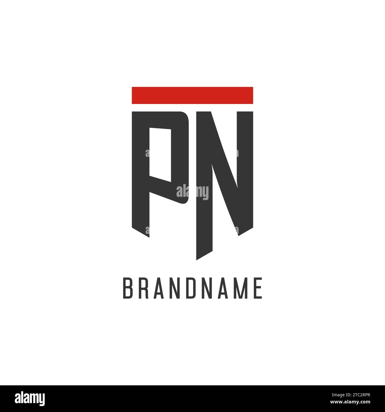 PN initial esport logo with simple shield design style vector graphic Stock Vector Image & Art ...