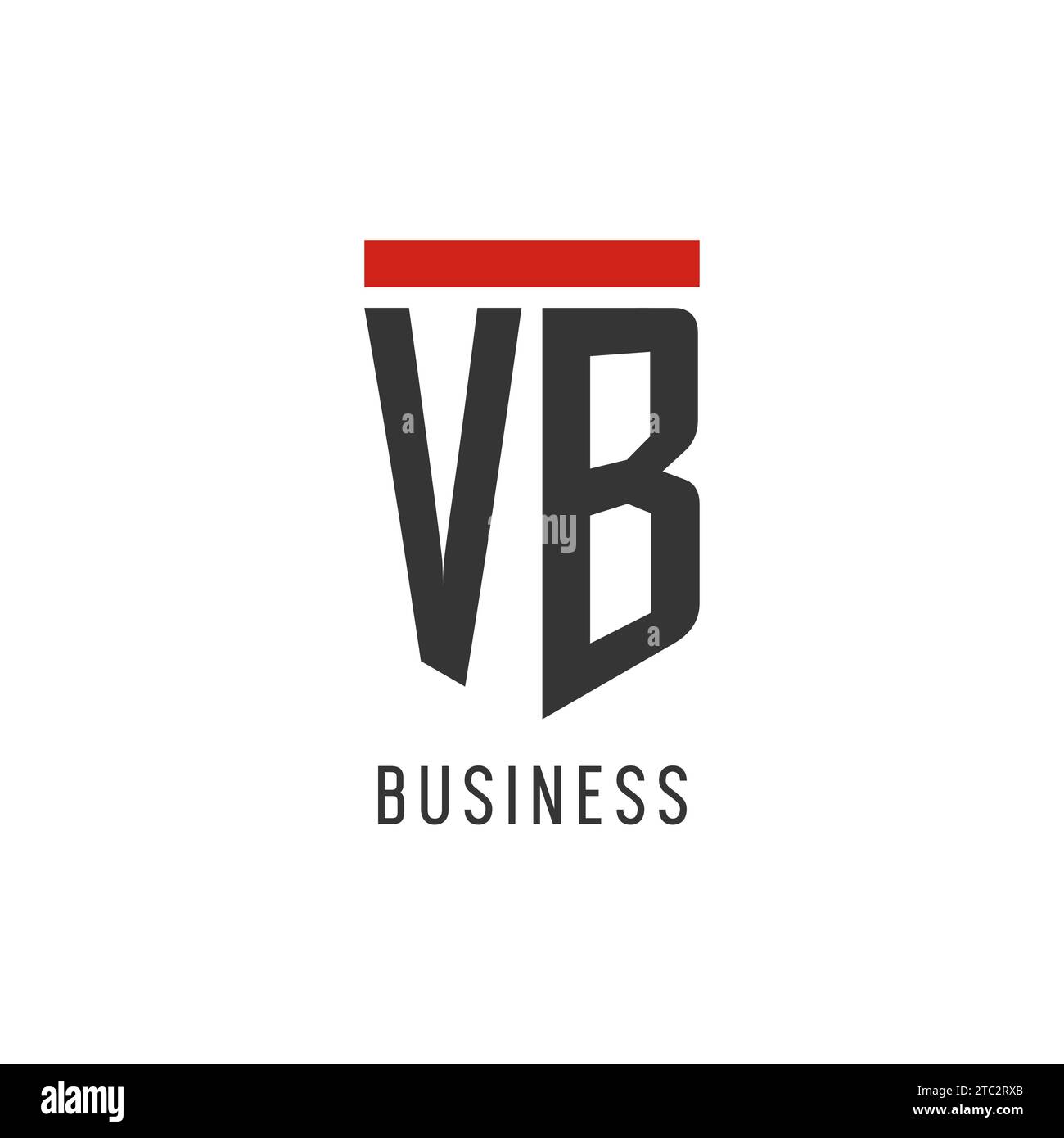 VB initial esport logo with simple shield design style vector graphic Stock Vector Image & Art ...