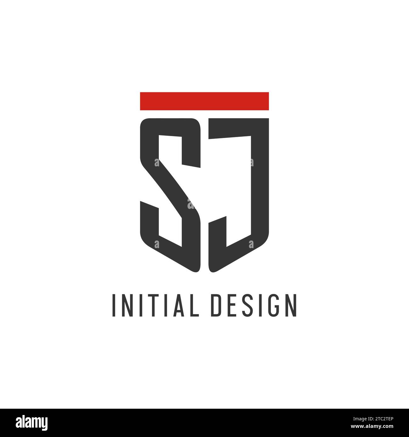 Sj gaming letters Stock Vector Images - Alamy