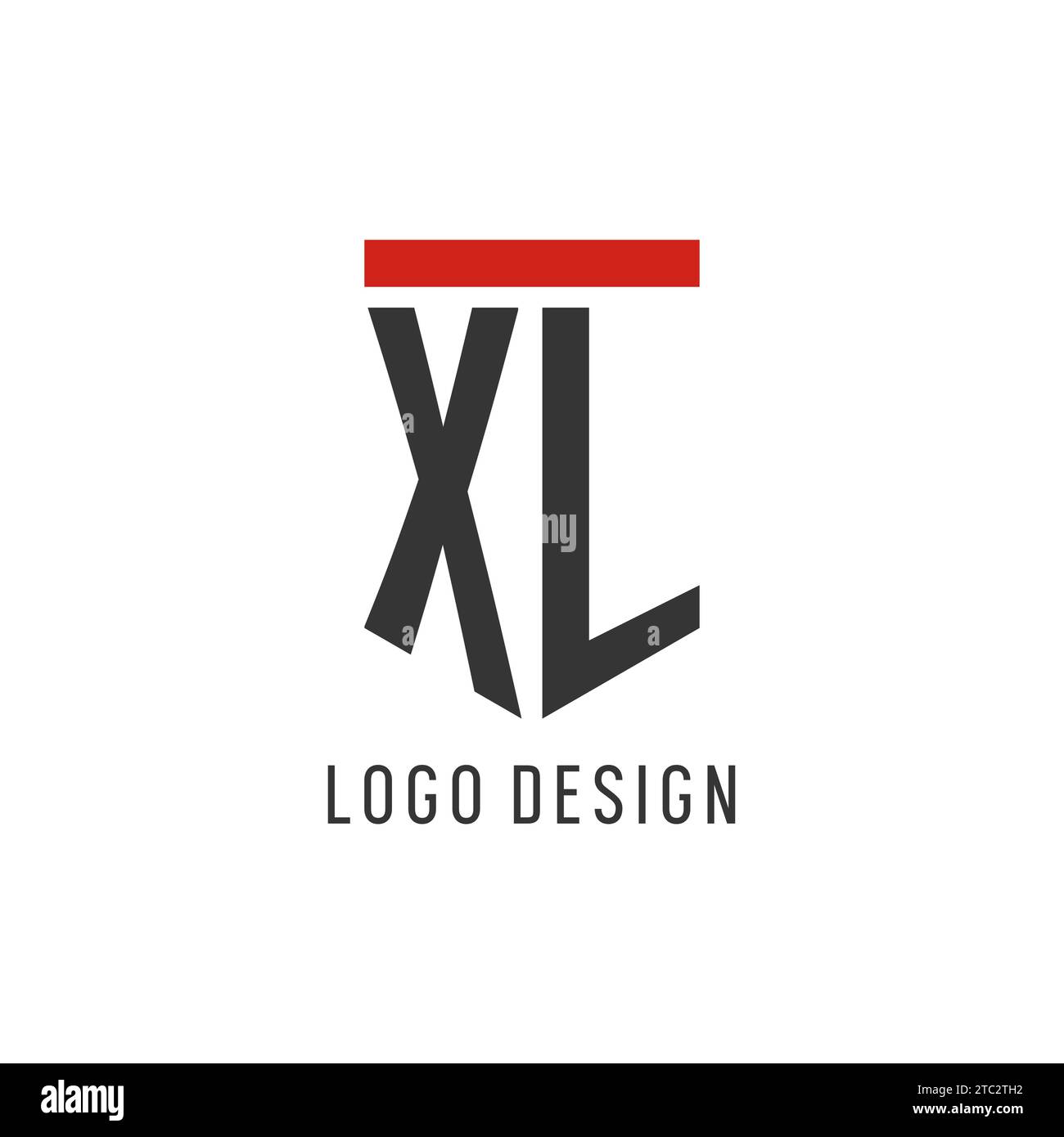 XL initial esport logo with simple shield design style vector graphic Stock Vector Image & Art ...