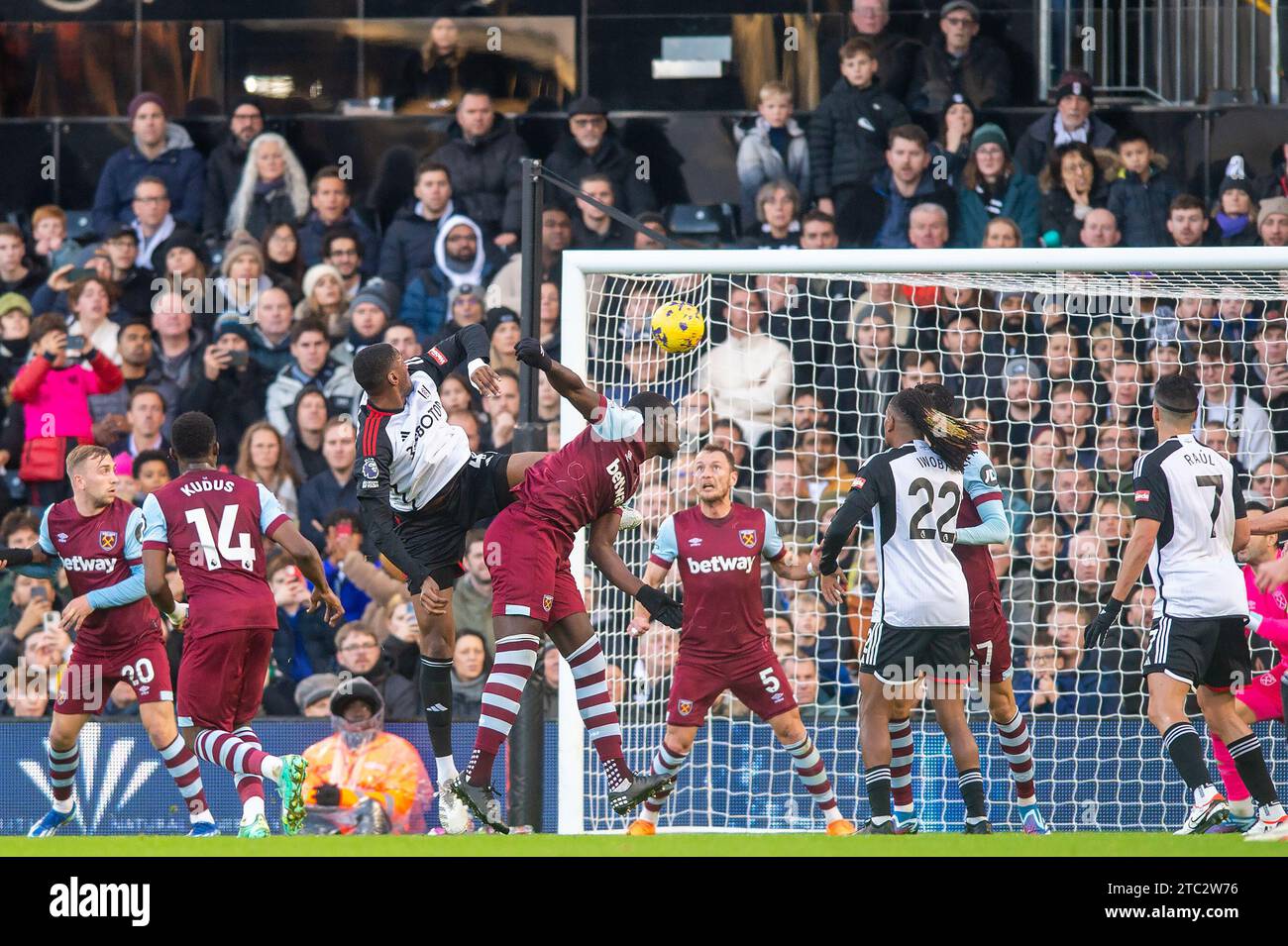 Craven Cottage, Fulham, London, UK. 10th Dec, 2023. Premier League ...