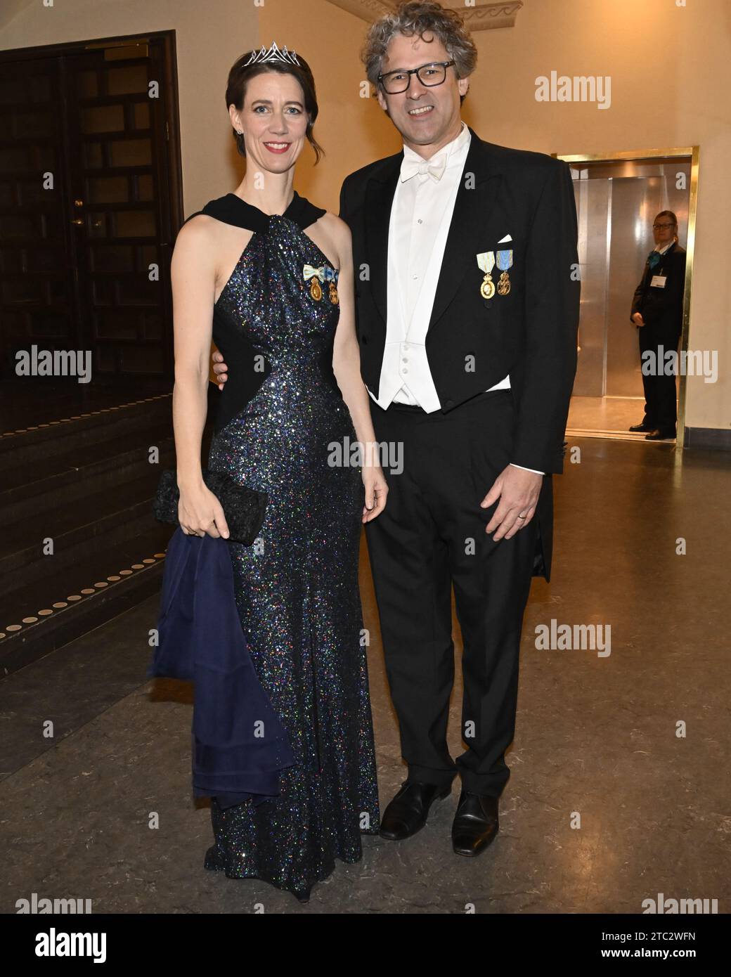 Bettina Bernadotte with husband Philipp Haug arrives at the Nobel Prize ...