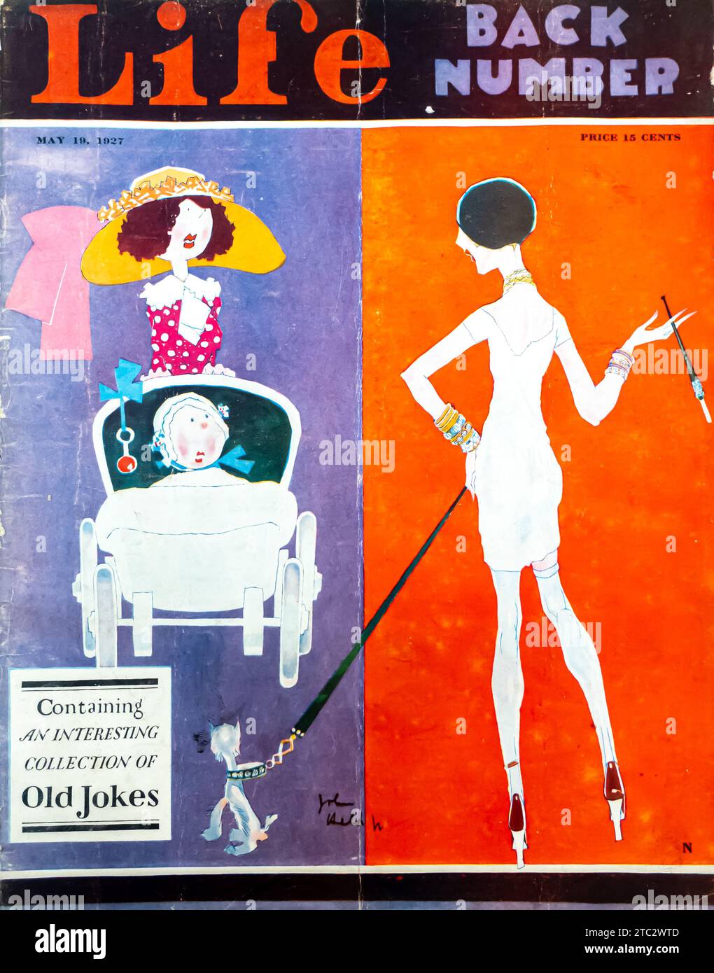 LIFE magazine cover - May 18, 1927 Stock Photo - Alamy
