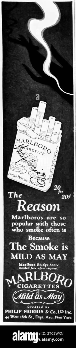 Brand of cigarettes Black and White Stock Photos & Images - Alamy