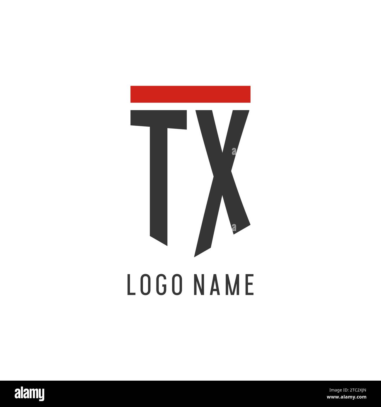 TX initial esport logo with simple shield design style vector graphic ...