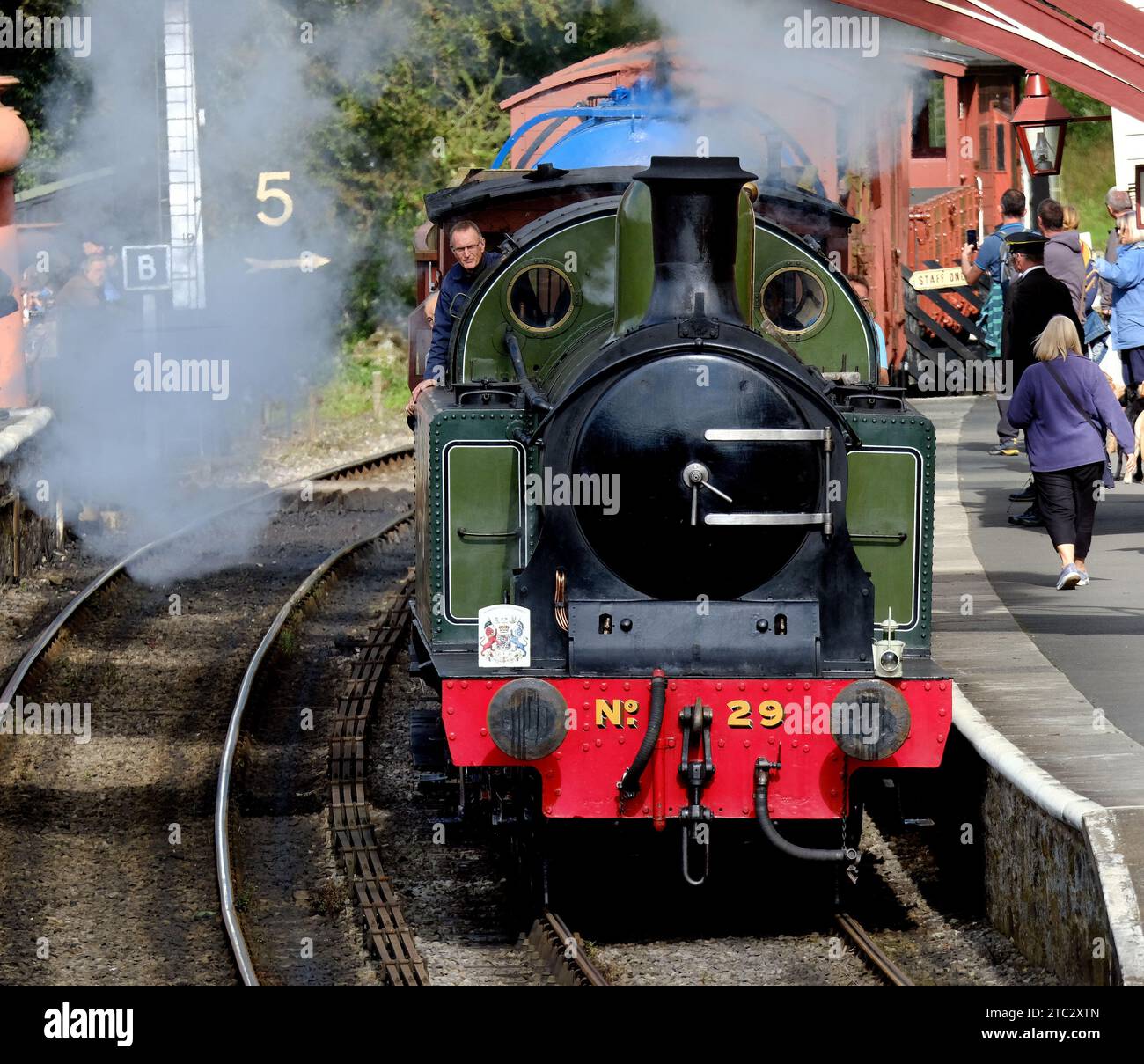 North Yorkshire moors Railway, Goathland, UK. Steam gala weekend, 2023 ...