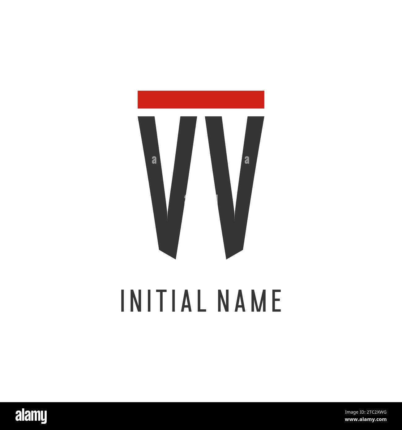 VV initial esport logo with simple shield design style vector graphic ...