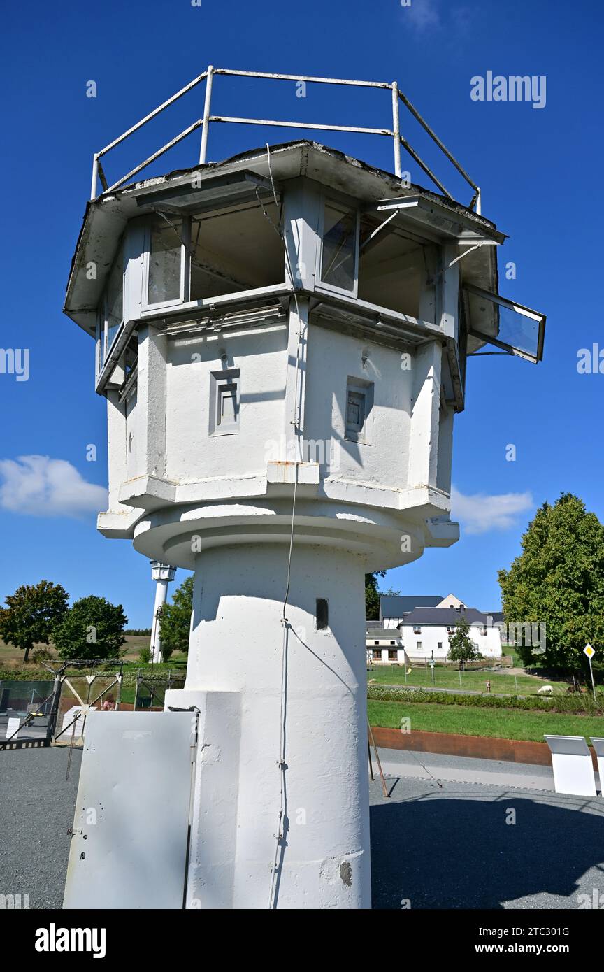 The village of “Mödlareuth” (Little Berlin) in Germany, separated for ...