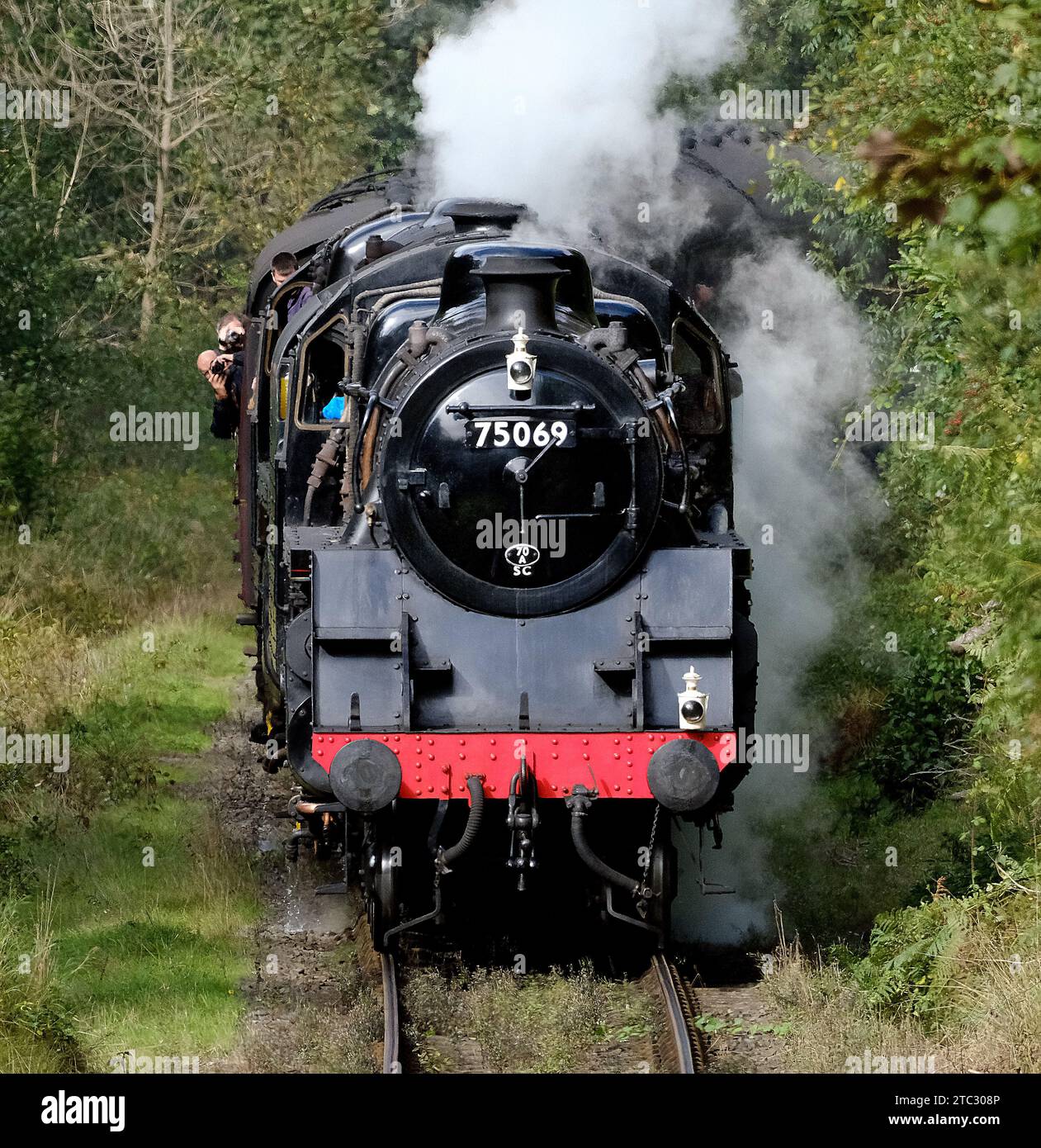 North Yorkshire moors Railway, Goathland, UK. Steam gala weekend, 2023 ...
