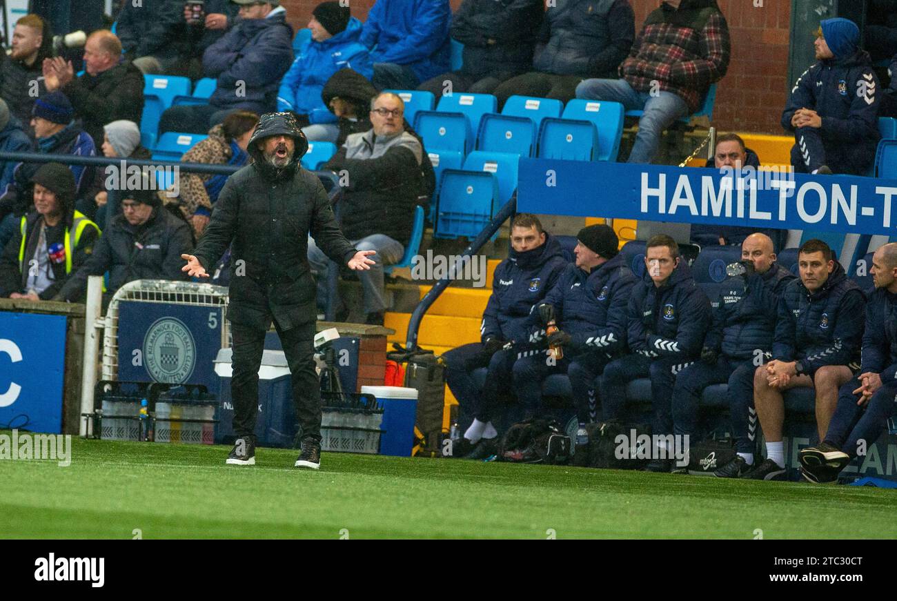 10th December 2023; Rugby Park, Kilmarnock, Scotland: Scottish ...