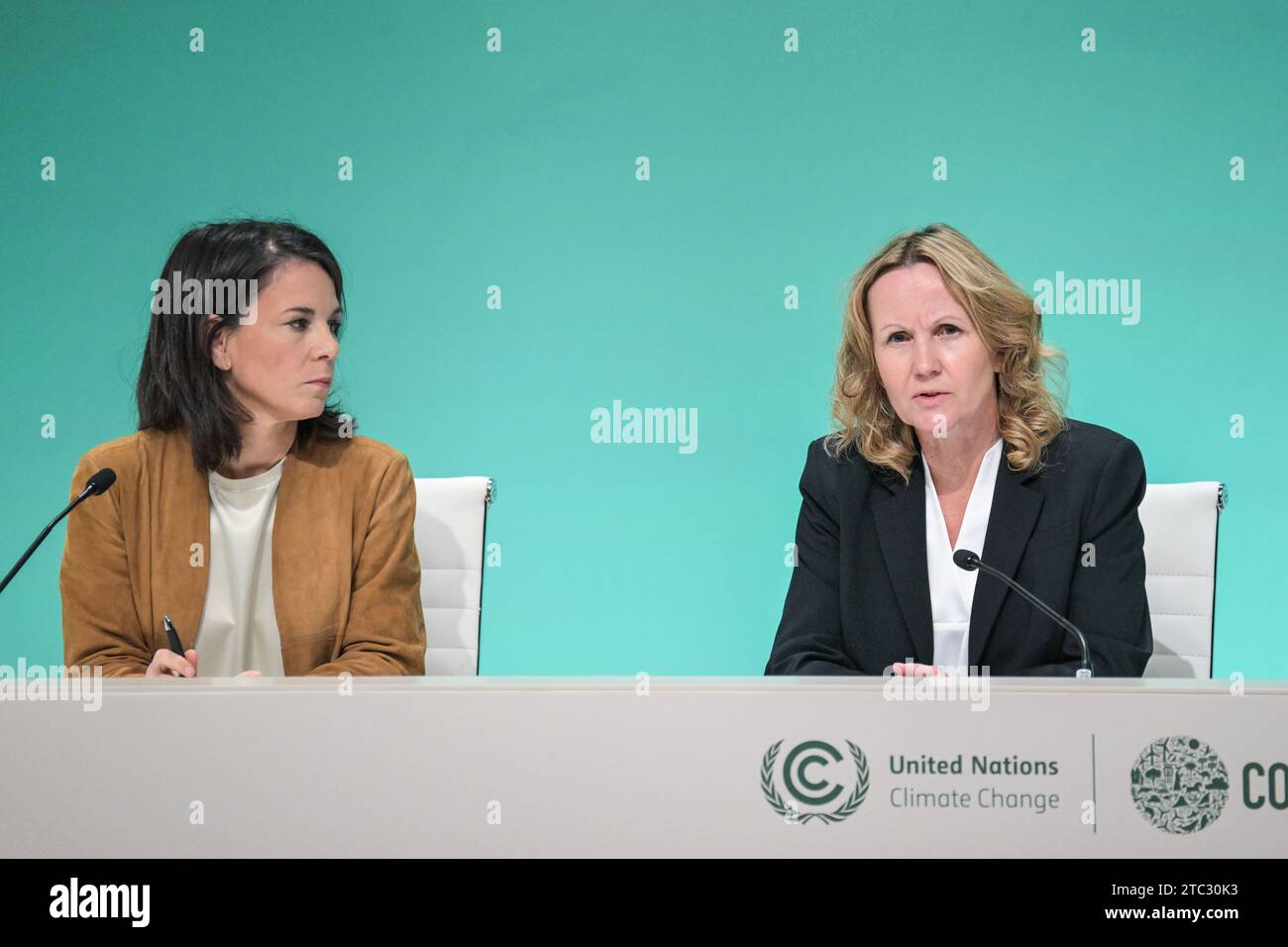 Dubai, United Arab Emirates. 10th Dec, 2023. German Foreign Minister ...