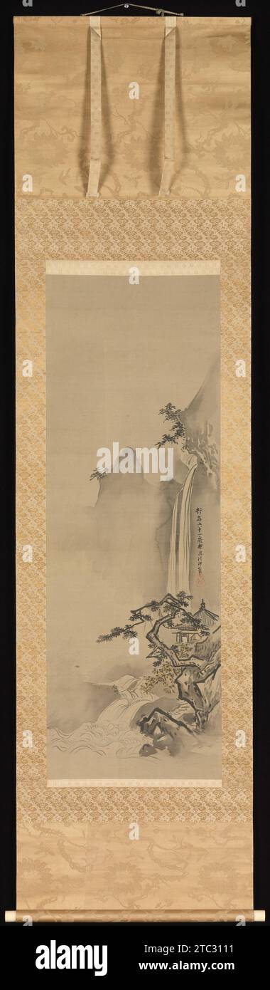 Summer Landscape 1914 by Kano Tan'yu Stock Photo - Alamy