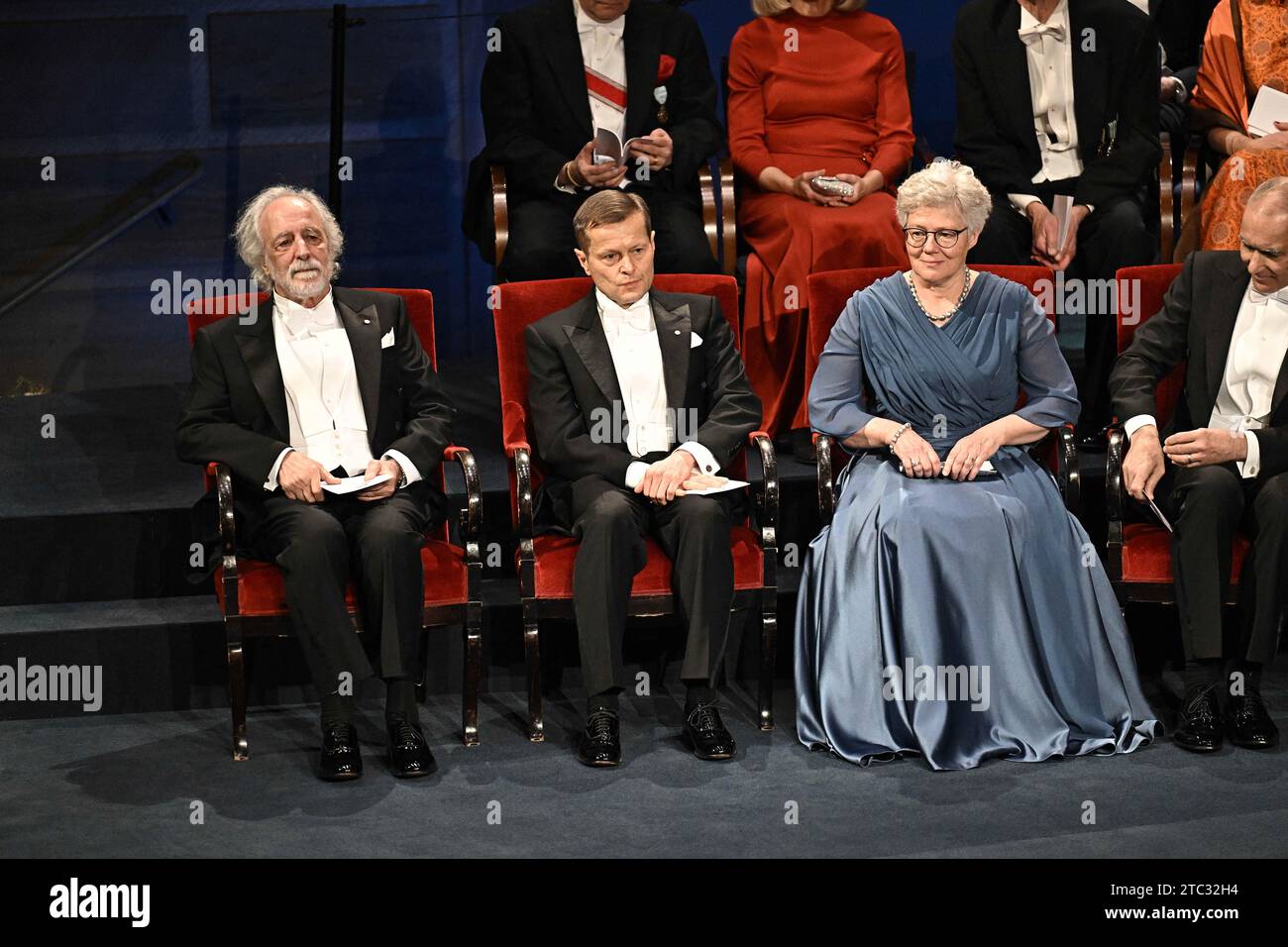Stockholm, Sweden. 10th Dec, 2023. 2023 Nobel laureate for physics ...