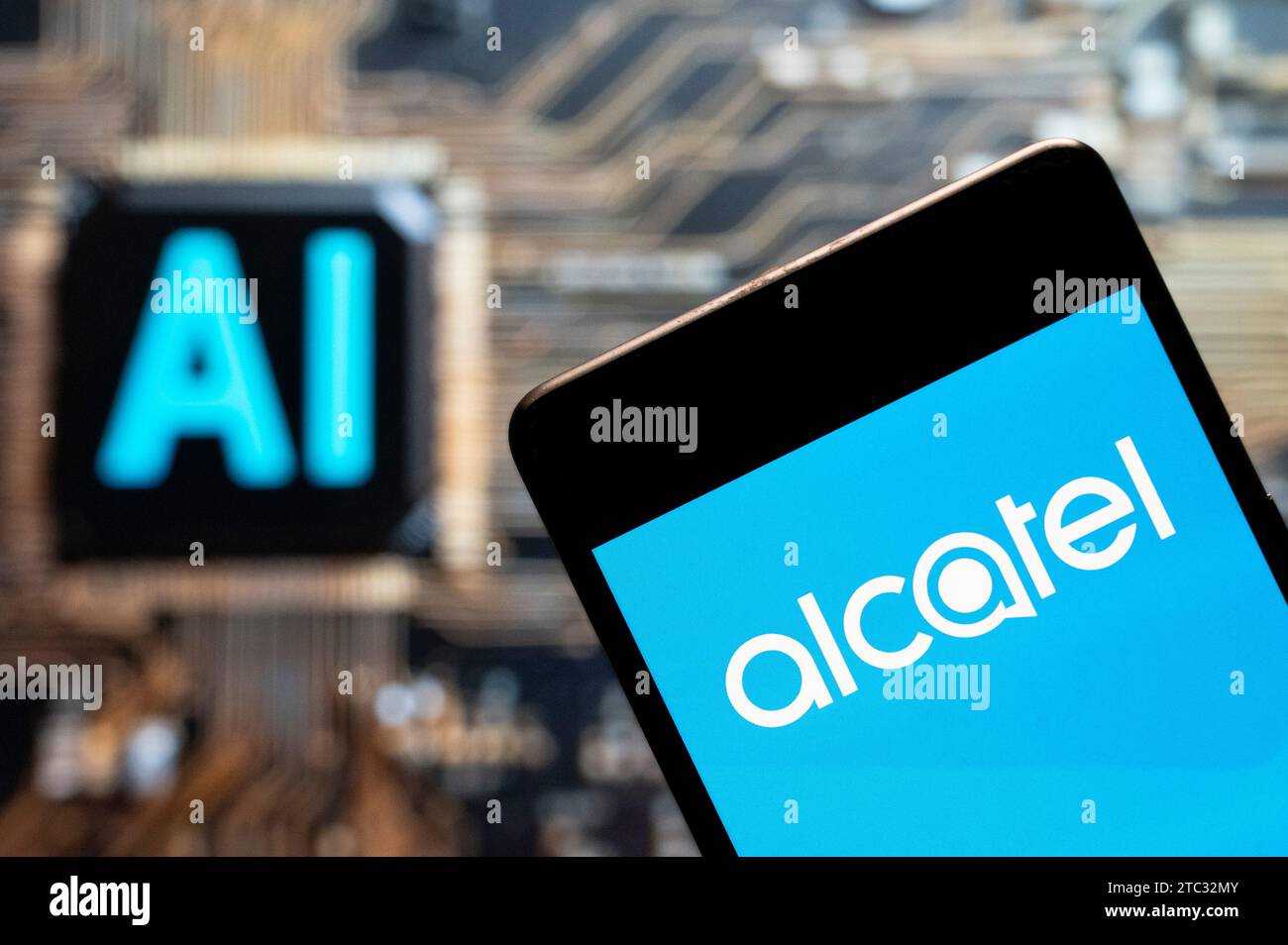 China. 3rd Nov, 2023. In this photo illustration, the French global ...