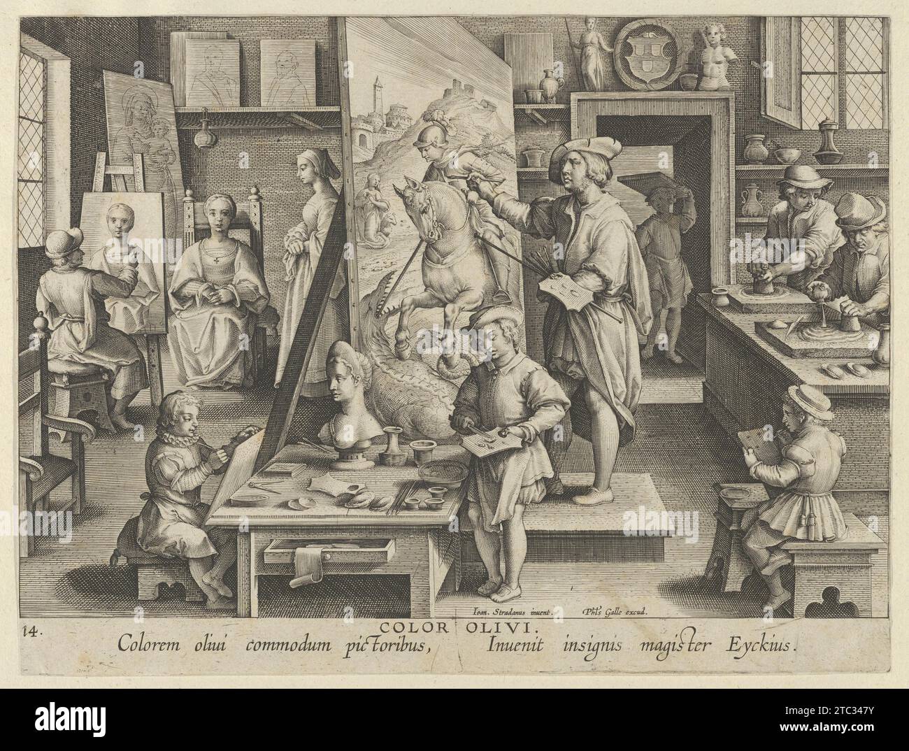 New Inventions of Modern Times [Nova Reperta], The Invention of Oil ...