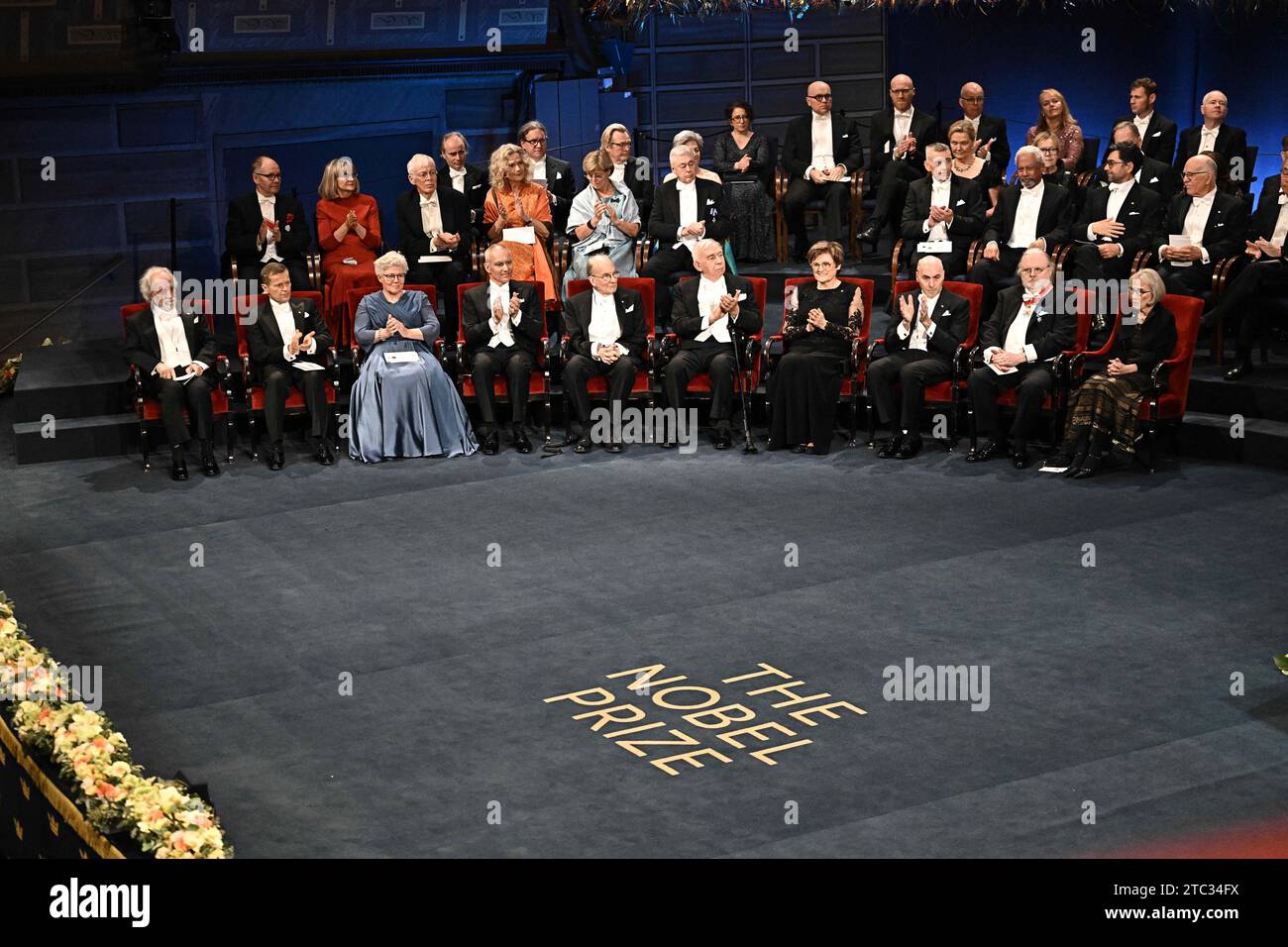 Stockholm, Sweden. 10th Dec, 2023. 2023 Nobel laureate for physics ...