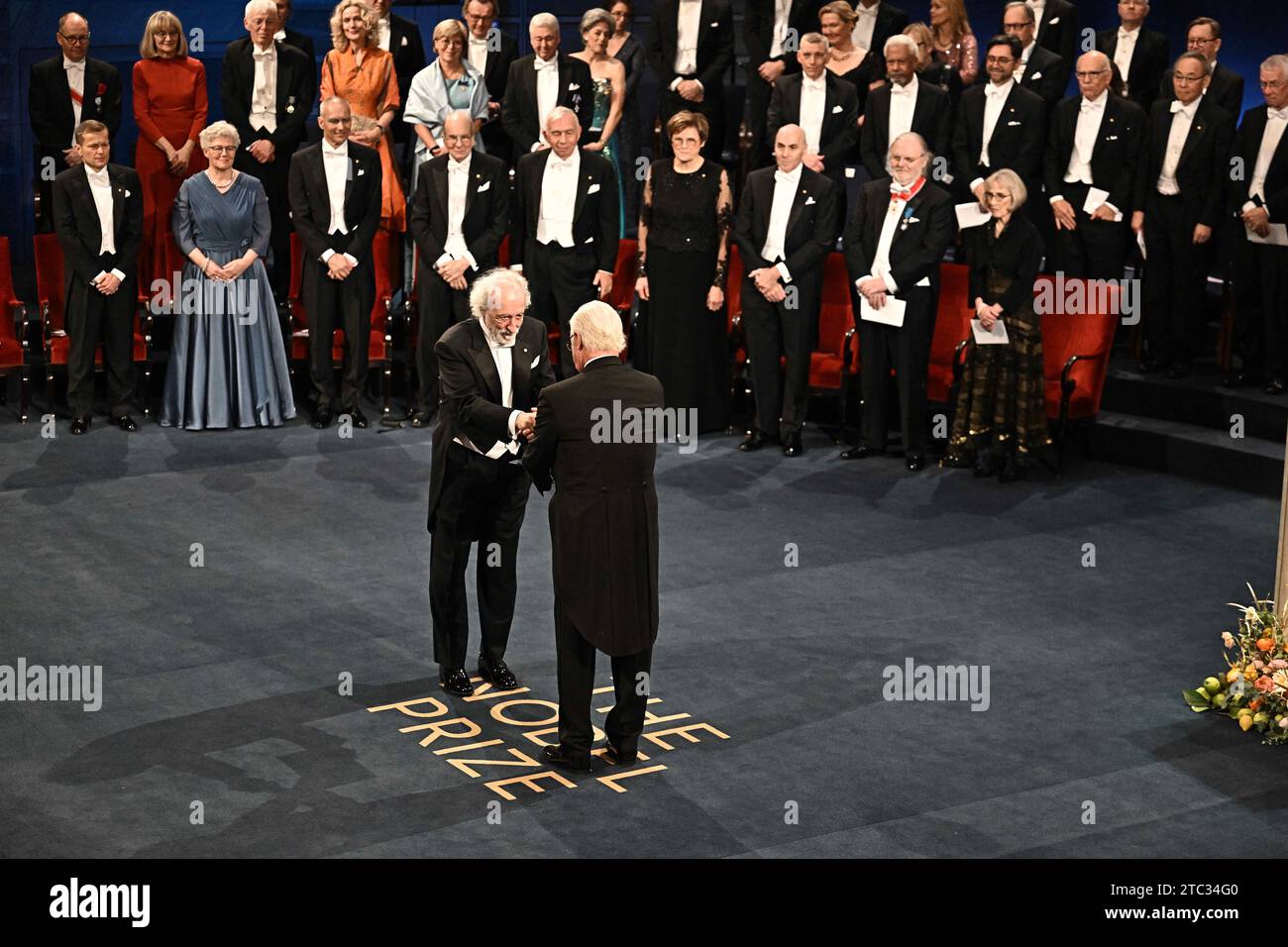 Stockholm, Sweden. 10th Dec, 2023. 2023 Nobel laureate for physics ...