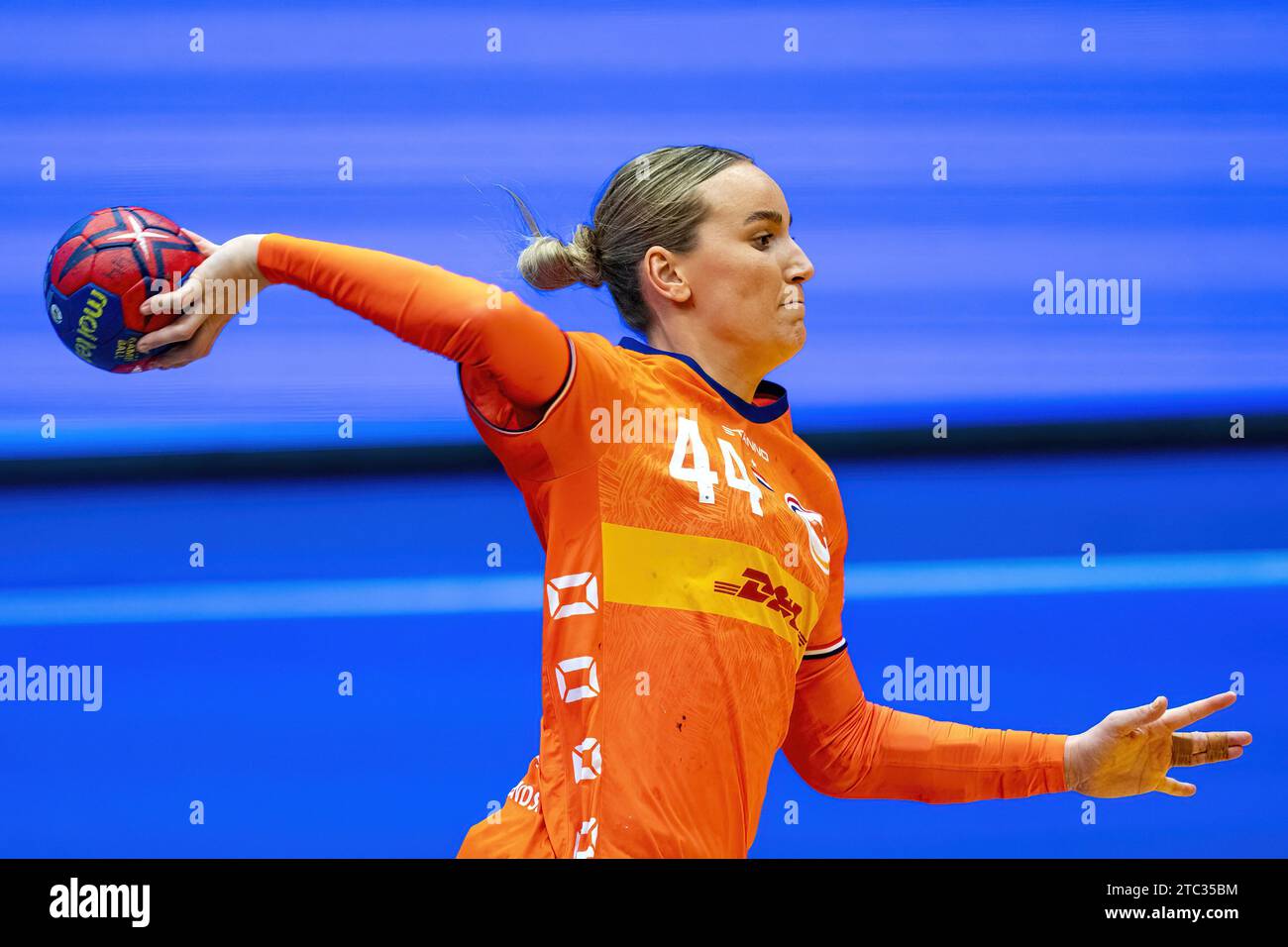 FREDERIKSHAVN - Nikita van der Vliet of the Netherlands in action ...