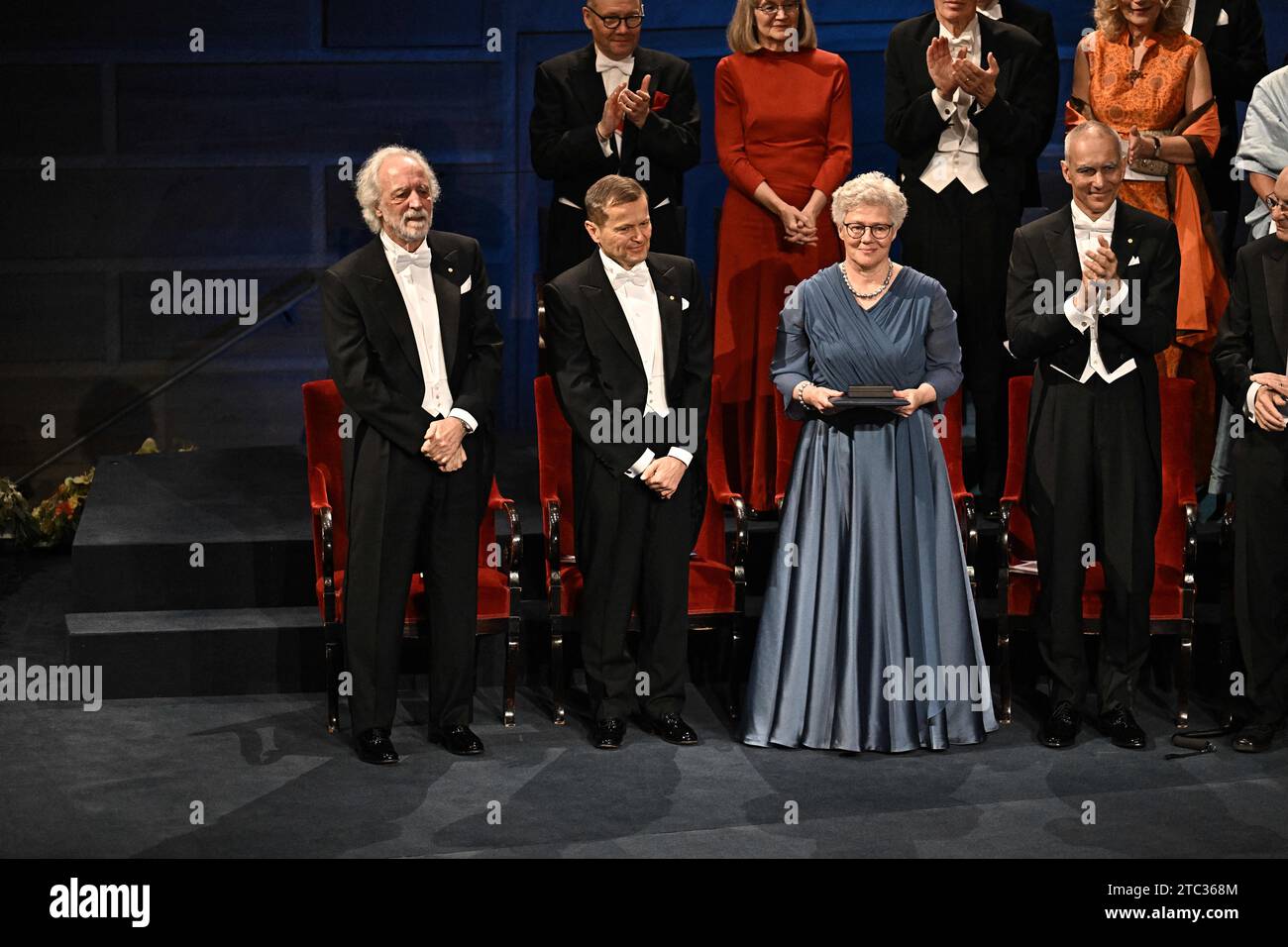 Stockholm, Sweden. 10th Dec, 2023. 2023 Nobel laureate for physics ...