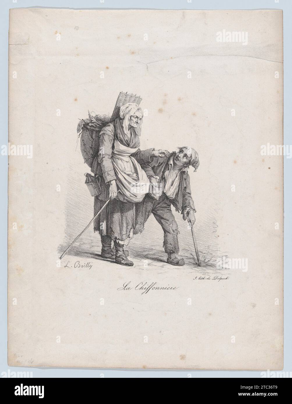 The Rag Picker 1959 by Louis Leopold Boilly Stock Photo - Alamy